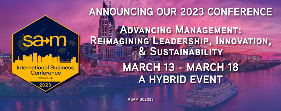 SAMIBC2023 DATES ANNOUNCED - SAM C.E.N.T.S.
