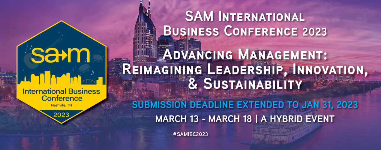 SAMIBC 2023 Proposal Deadline Extended - SAM C.E.N.T.S.